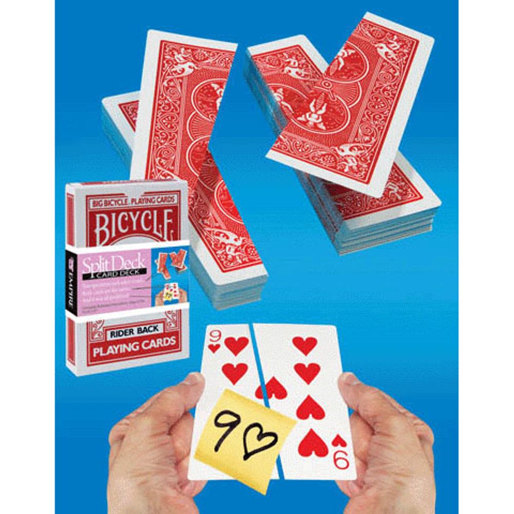Jumbo Split Deck Us Novelty