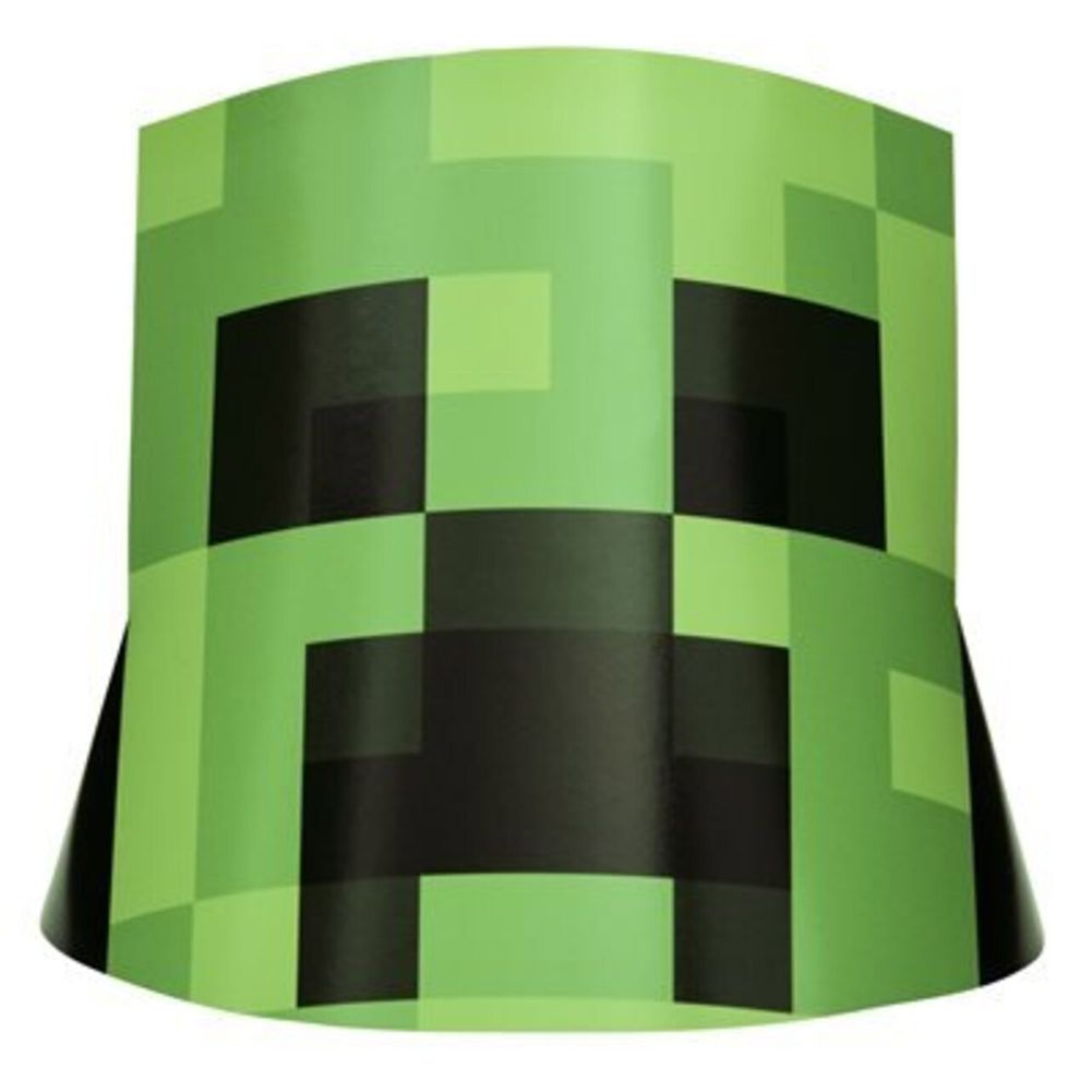 Minecraft Party Hats (8ct) – US Novelty