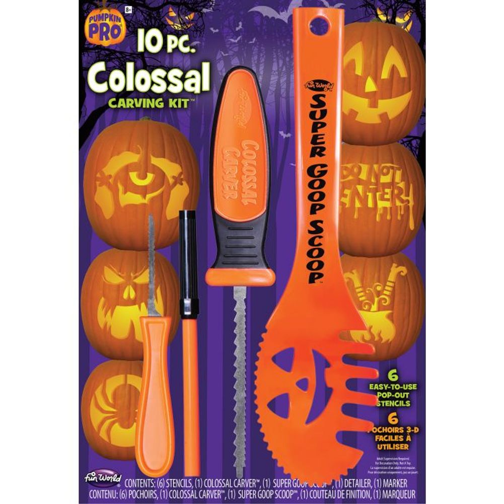 Colossal Carving Kit (10 Piece) – US Novelty