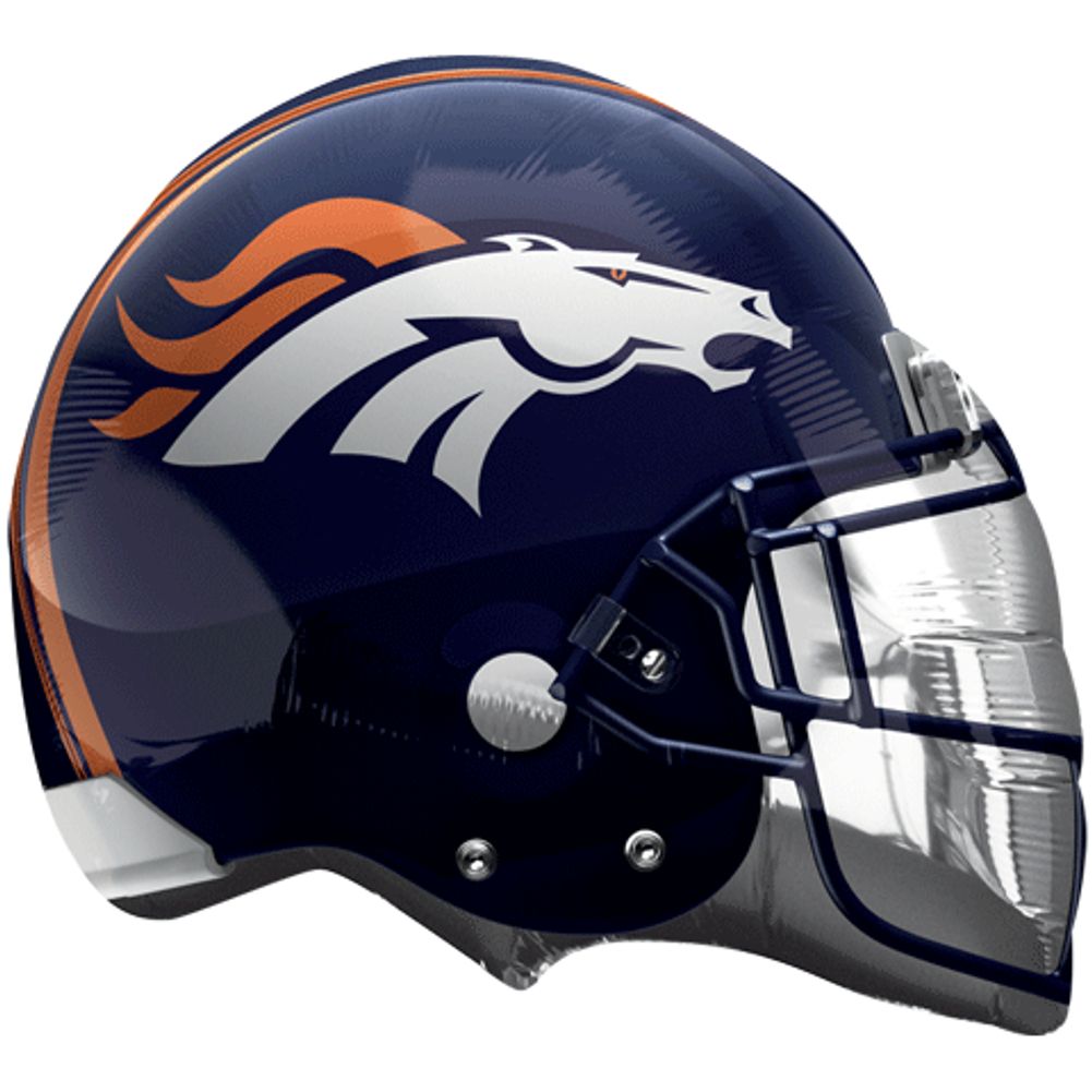 Denver Broncos Helmet Super Shape Foil Balloon (1ct) – US Novelty