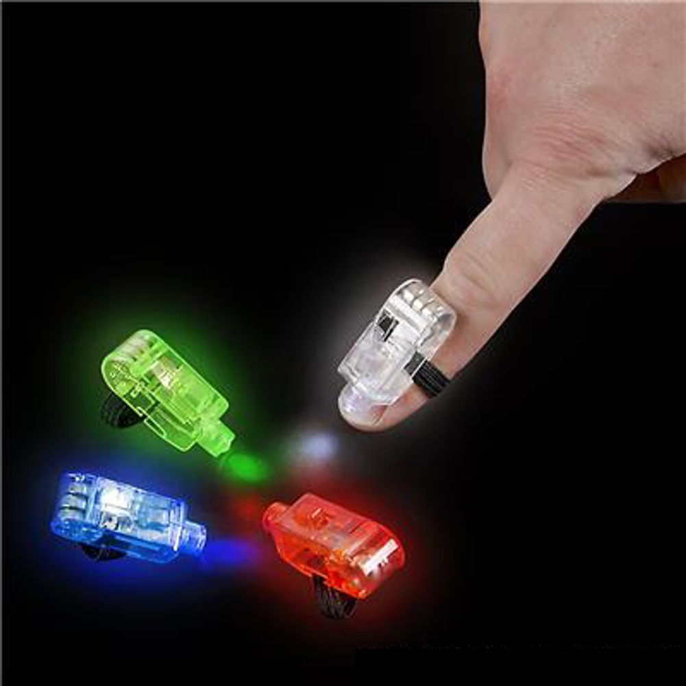 Light-Up Finger Beams (12 ct) – US Novelty