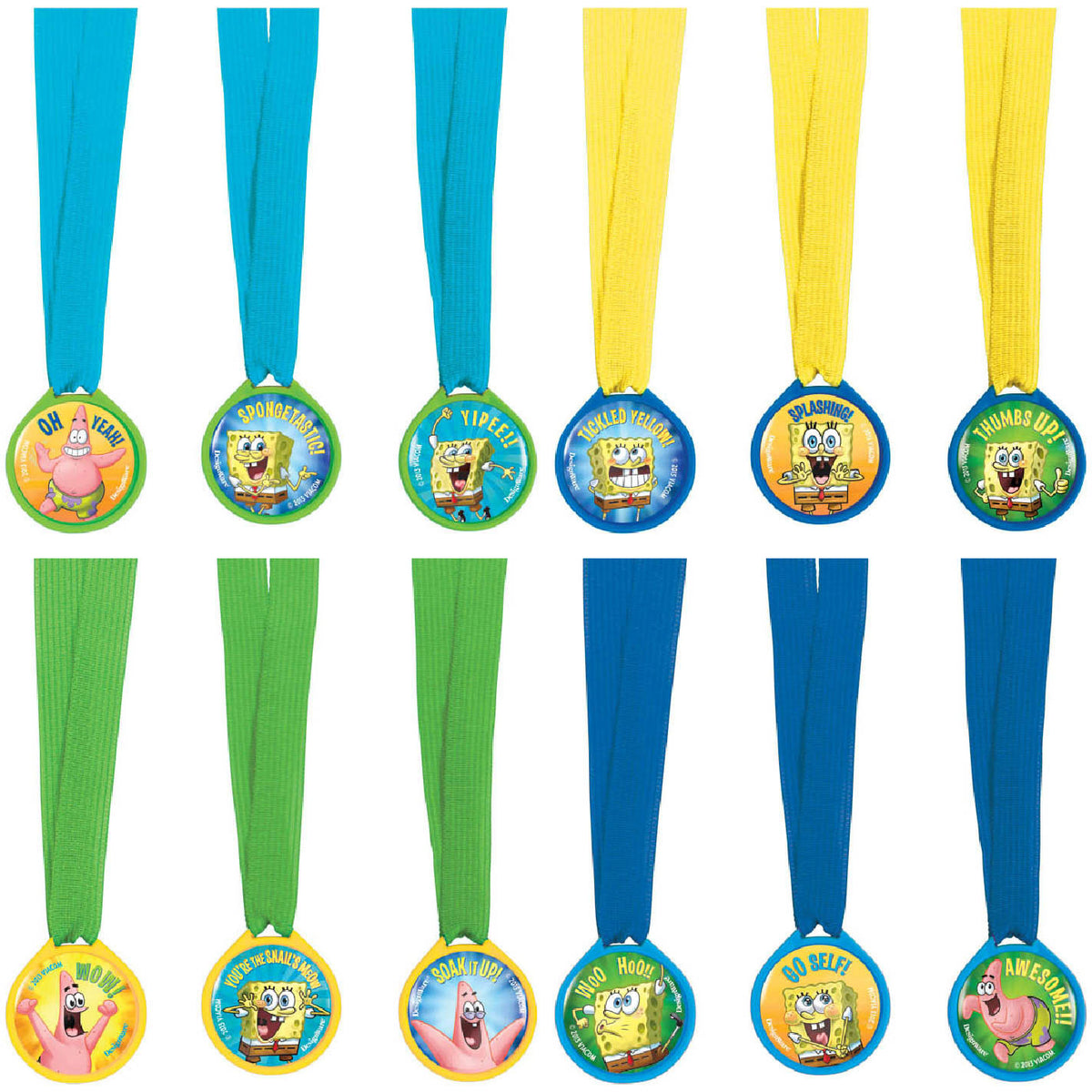SpongeBob Mini Award Medals – US Novelty