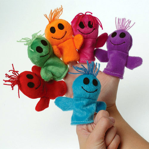 Smile Man Finger Puppets – US Novelty