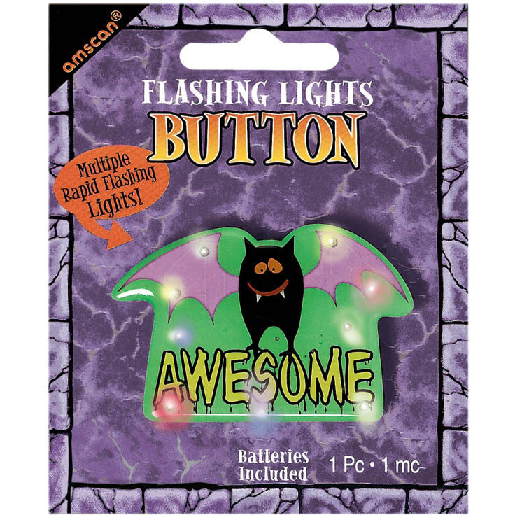 Awesome Flashing Lights Button – US Novelty