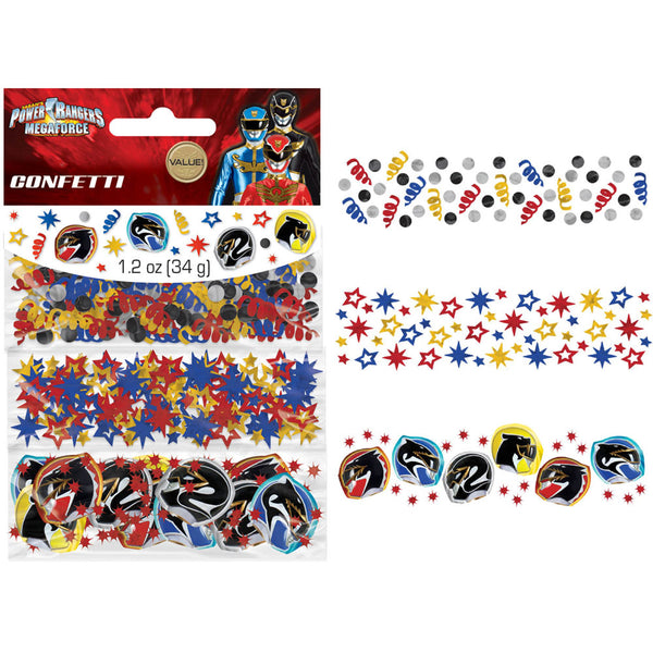 Power Rangers Megaforce Confetti Pack – US Novelty