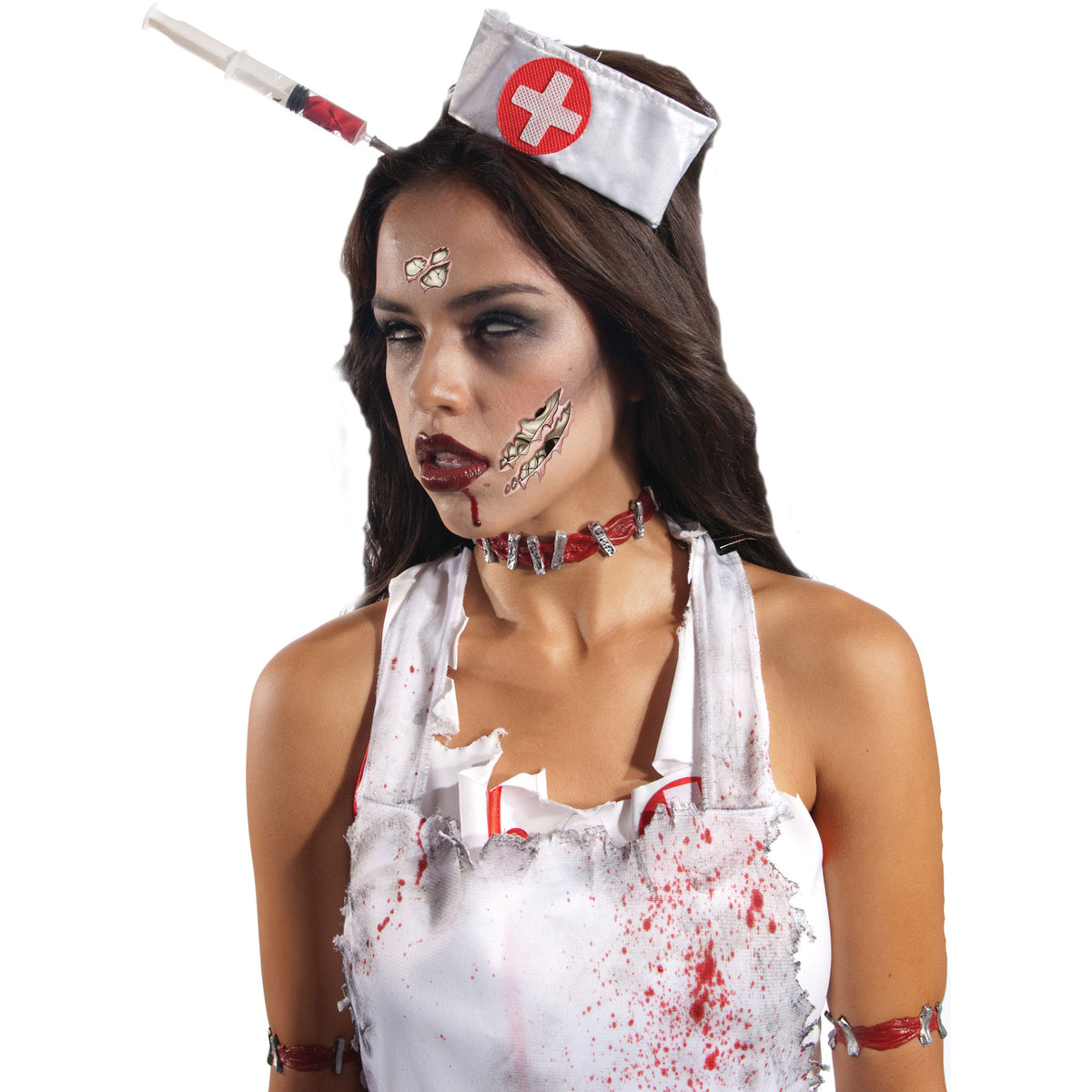 Zombie Skull Tattoo Set – US Novelty