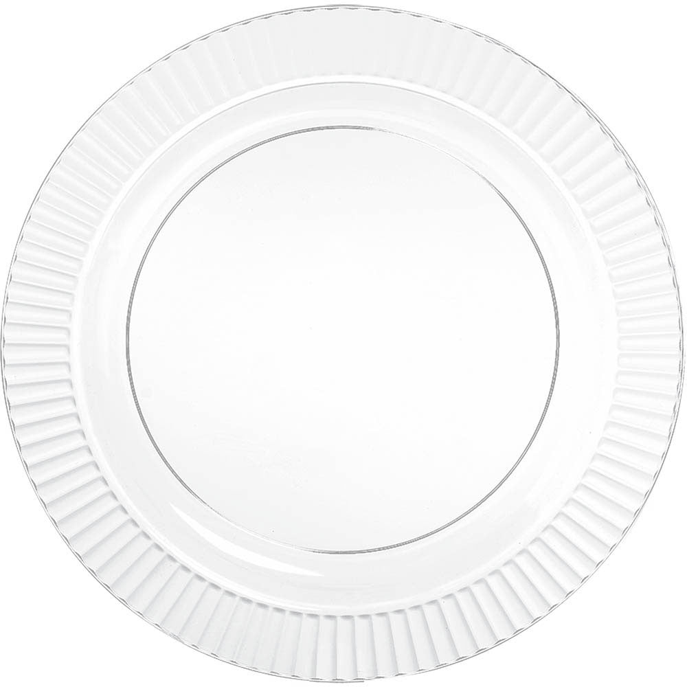 Premium Clear Banquet Plates – US Novelty