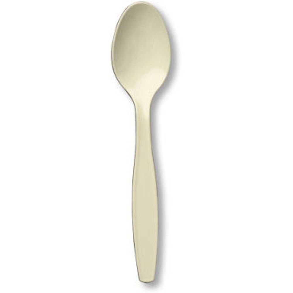 Vanilla Creme Mid Weight Spoons 20 ct – US Novelty