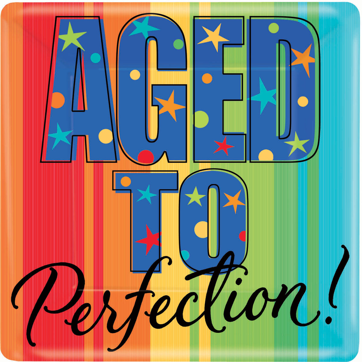 A Year To Celebrate Banquet Plates (8ct) – US Novelty