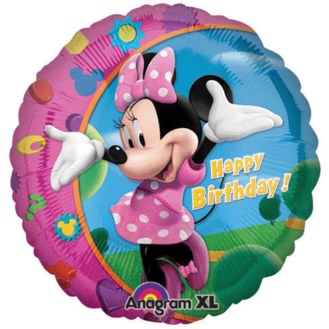 18" Minnie Happy Birthday – US Novelty