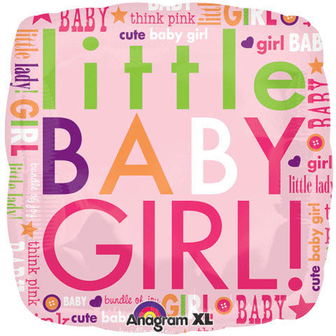 18" Little Baby Girl Letters – US Novelty