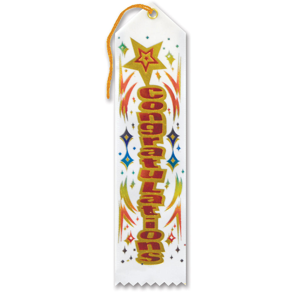 Congratulations Award Ribbon – US Novelty