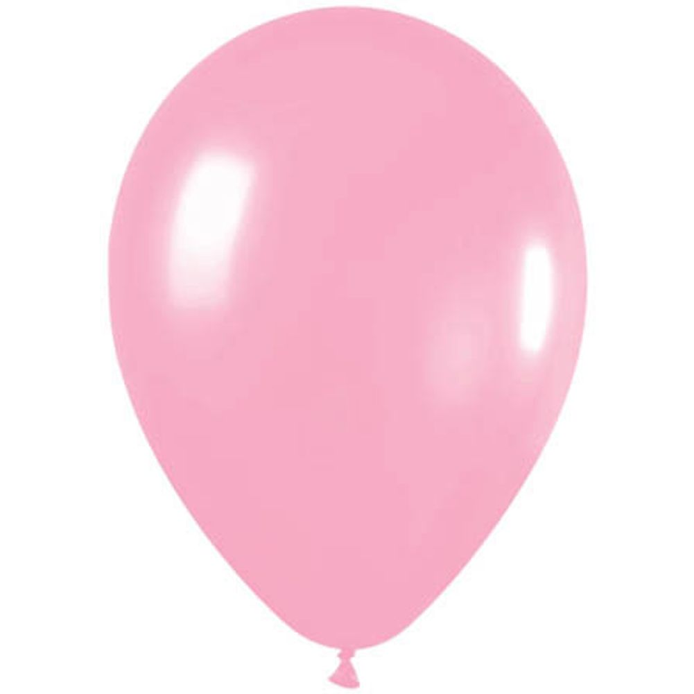 Sempertex 11" Fashion Bubble Gum Pink Latex Balloons (100ct) – US Novelty