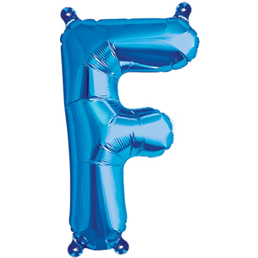 16" LETTER F BLUE – US Novelty