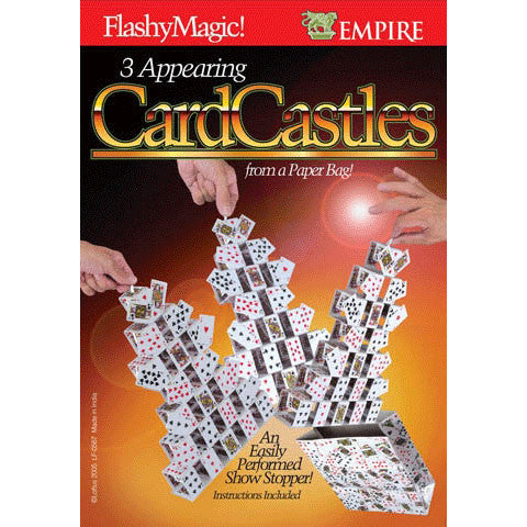 Card Castles From Bag – US Novelty