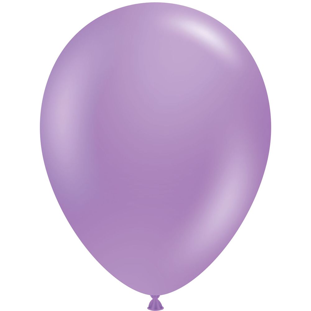 Tuftex 11" Metallic Lilac Latex Balloons (100ct) – US Novelty