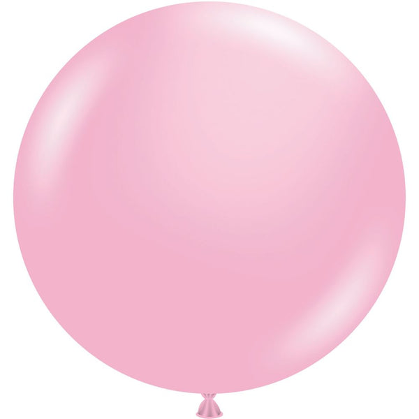 Tuftex 17" Baby Pink Pastel Latex Balloons (50ct) – US Novelty
