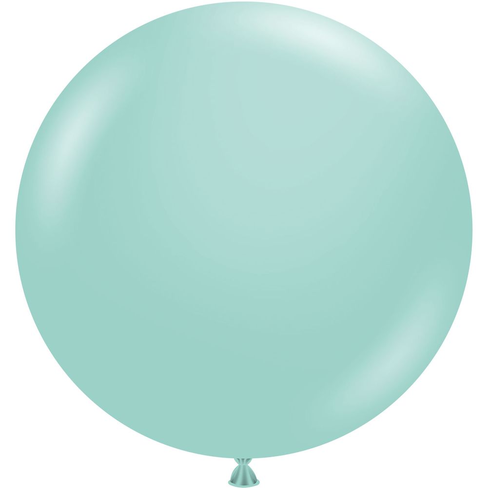 Tuftex 17" Sea Glass Latex Balloons (50ct) – US Novelty