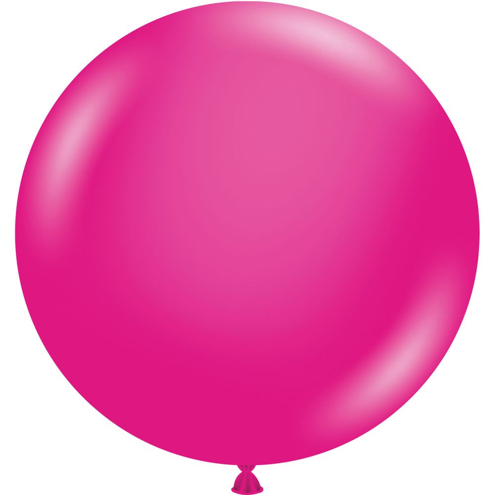 Tuftex 24" Hot Pink Pastel Latex Balloons (25ct) – US Novelty
