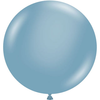 Tuftex 24" Blue Slate Pastel Latex Balloons (25ct) – US Novelty